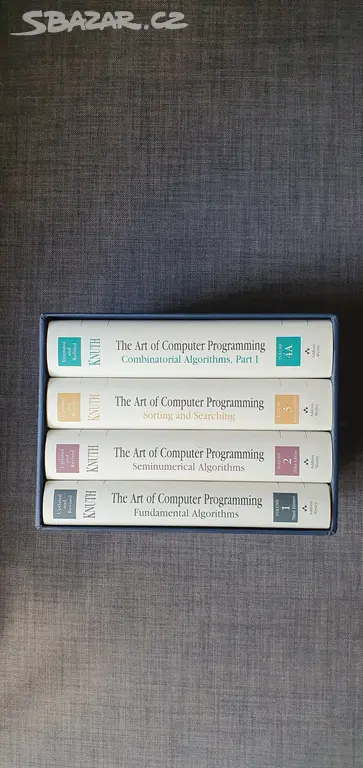 The Art of Computer Programming, Vol. 1-4A - Brno - Bazar - Sbazar.cz