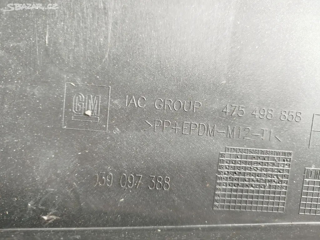 39097388 - PZ roh nárazníku Opel Crossland - Nové Město nad Metují ...