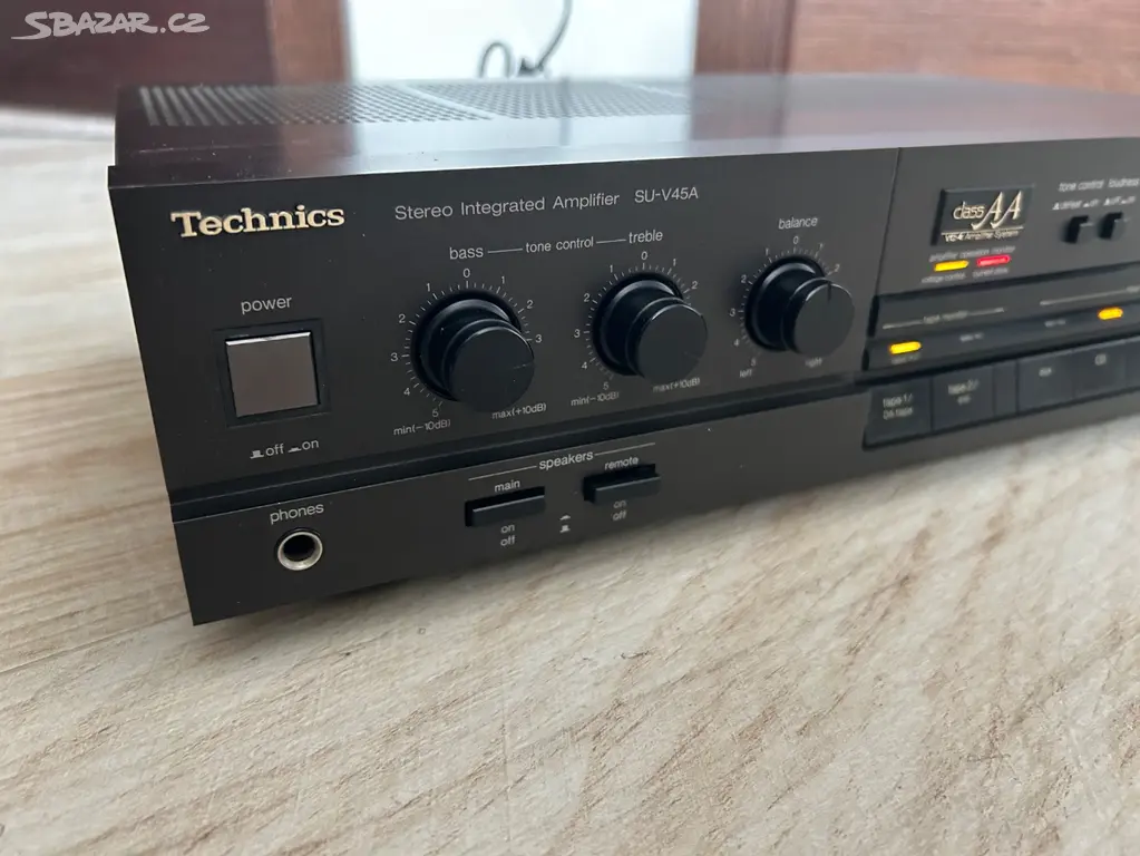 Zesilovač Technics SU-V40 Class AA Amplifier - Kamenice - Bazar - Sbazar.cz
