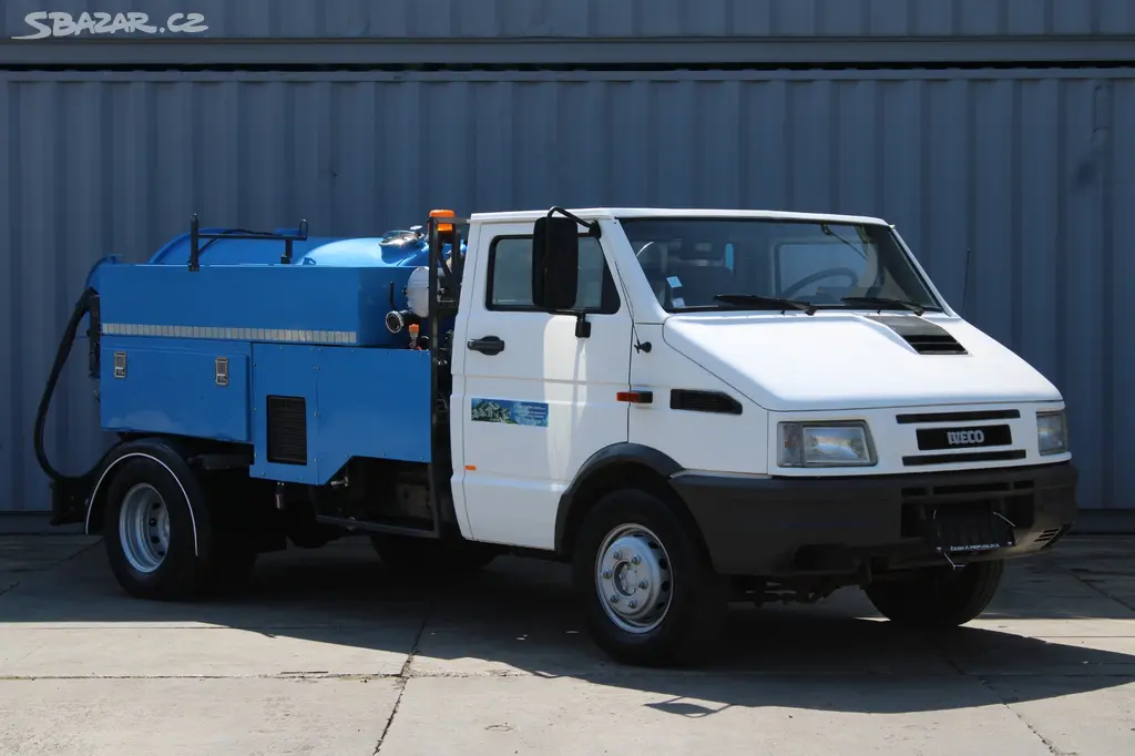 Iveco Daily, 2.8/90KW,500L FEKÁL/VYSOKOTLAK - Chlumecká 1531 - Bazar - Sbazar.cz
