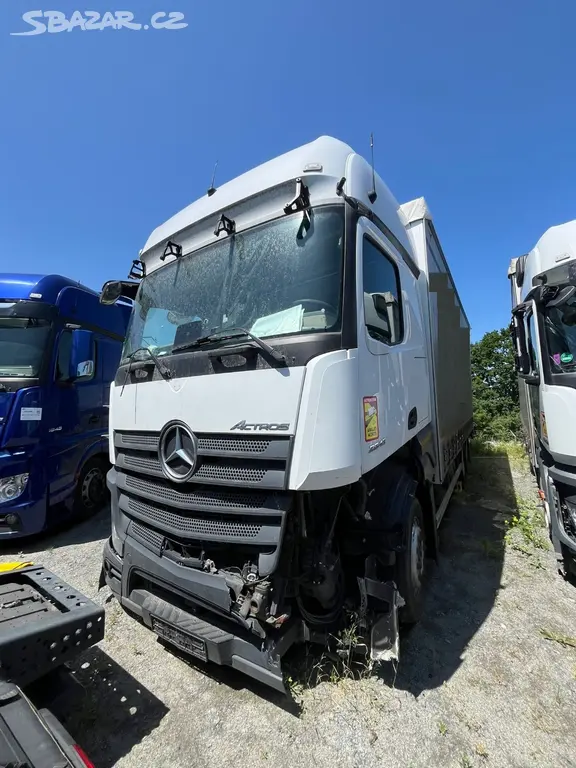 Mercedes-Benz Actros 2542, 6X2 + PANAV TVK18M - Strančice, Všechromy ...