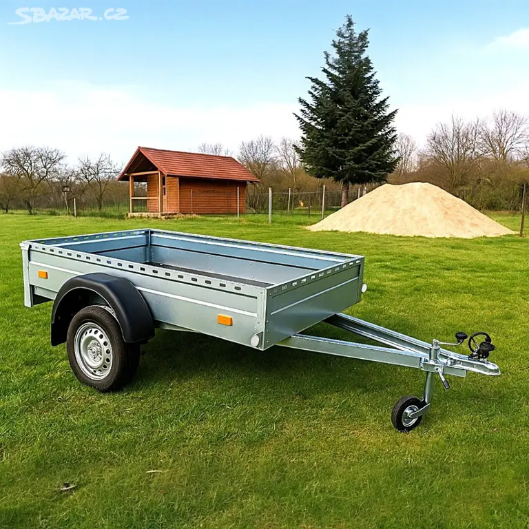 Přívěs nový, přívěsný vozík 2,06m x1,11m ,DPH - Kralovice - Bazar ...