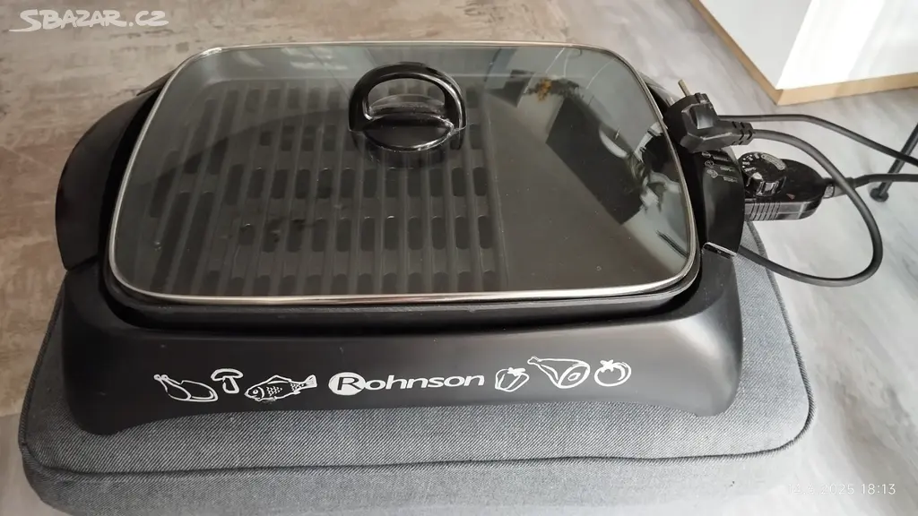 Prodám kompaktní elektrický gril. - Praha - Bazar - Sbazar.cz