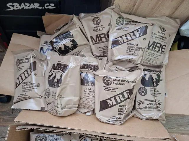US army MRE - Plzeň - Bazar - Sbazar.cz