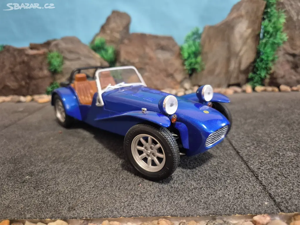 Prodám model 1:18 Lotus caterham super seven - Chrudim - Bazar - Sbazar.cz