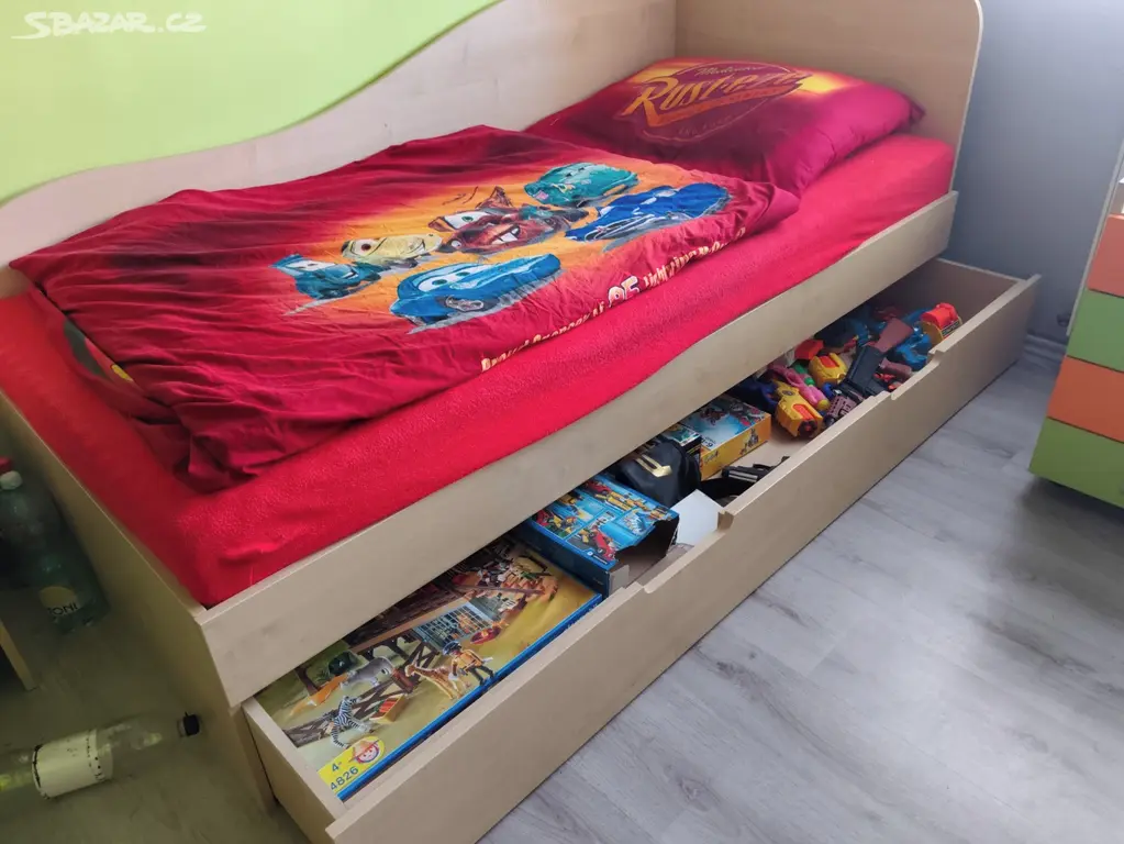 Postel s úložným prostorem - Pohořelice - Bazar - Sbazar.cz