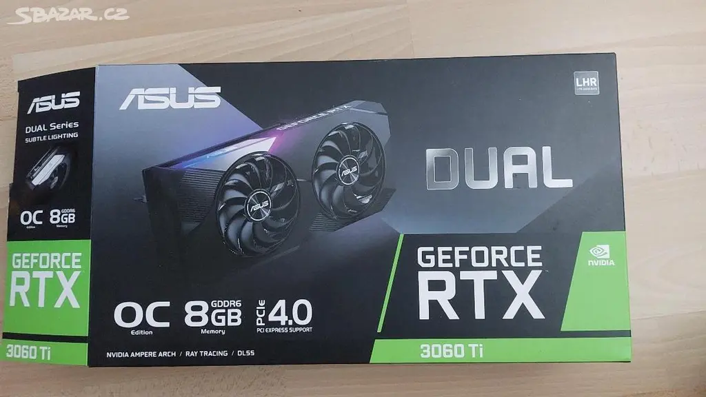 Grafická karta ASUS Dual GeForceRTX3060Ti V2 OC8GB - Klatovy - Bazar ...