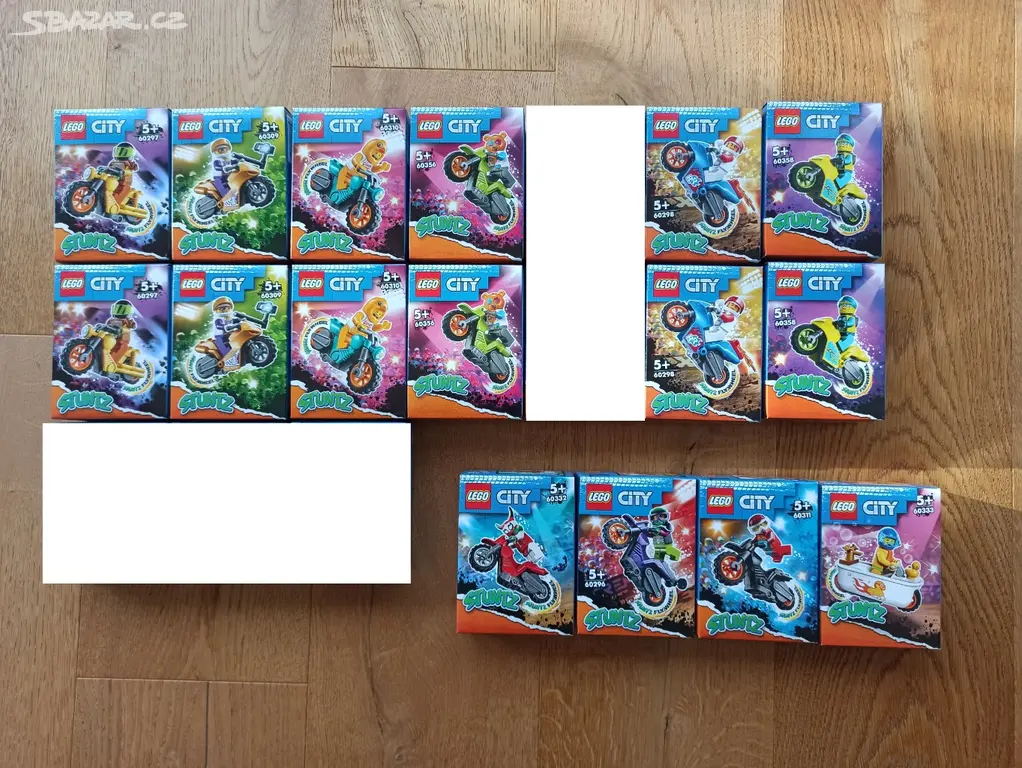 LEGO City-Stuntz motorky - Praha, Modřany - Bazar - Sbazar.cz