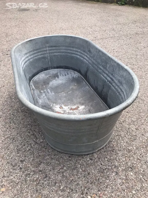 Stará pozinkovaná vana - Praha - Bazar - Sbazar.cz