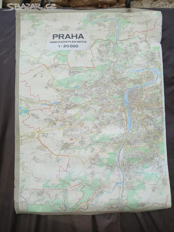 Mapa Prahy - Neuměřice - Bazar - Sbazar.cz