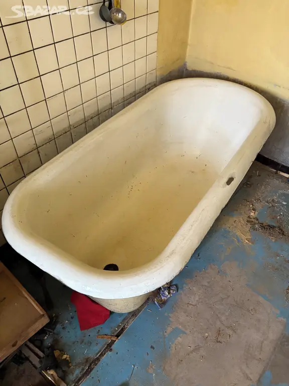 Krásná stará litinová vana - Hořovice - Bazar - Sbazar.cz
