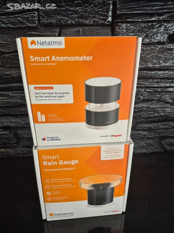 Netatmo Anemometer a Rain gauge. - Prostějov - Bazar - Sbazar.cz