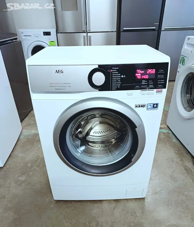 Pračka AEG 7 kg 1400 ot./min. slim, ZÁRUKA - Brno-město - Bazar - Sbazar.cz