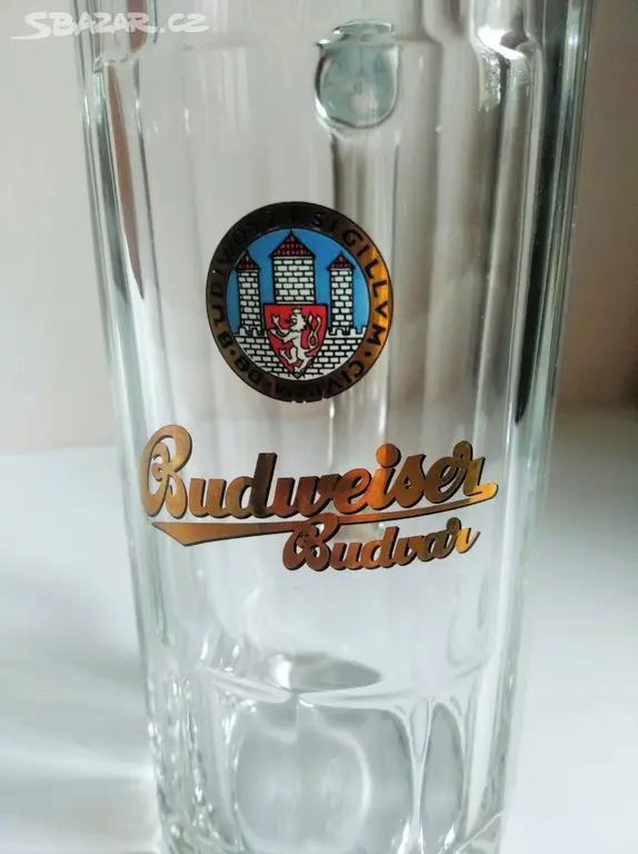 Půllitr Budweiser Budvar - Mariánské Lázně - Bazar - Sbazar.cz