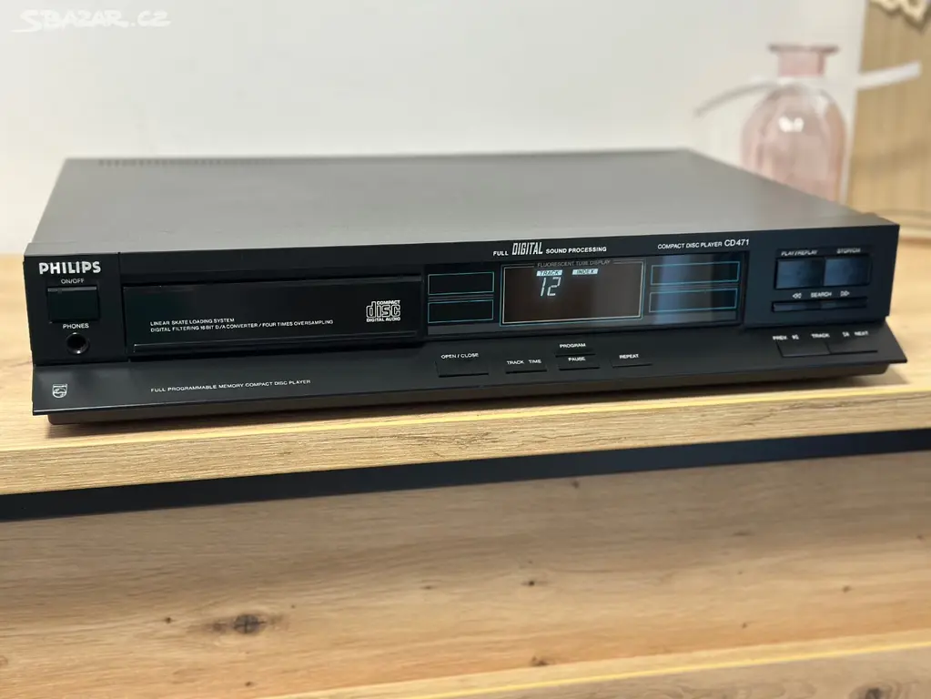 PHILIPS CD 471 VINTAGE CD PŘEHRÁVAČ TDA1541 !! - Broumov - Bazar ...