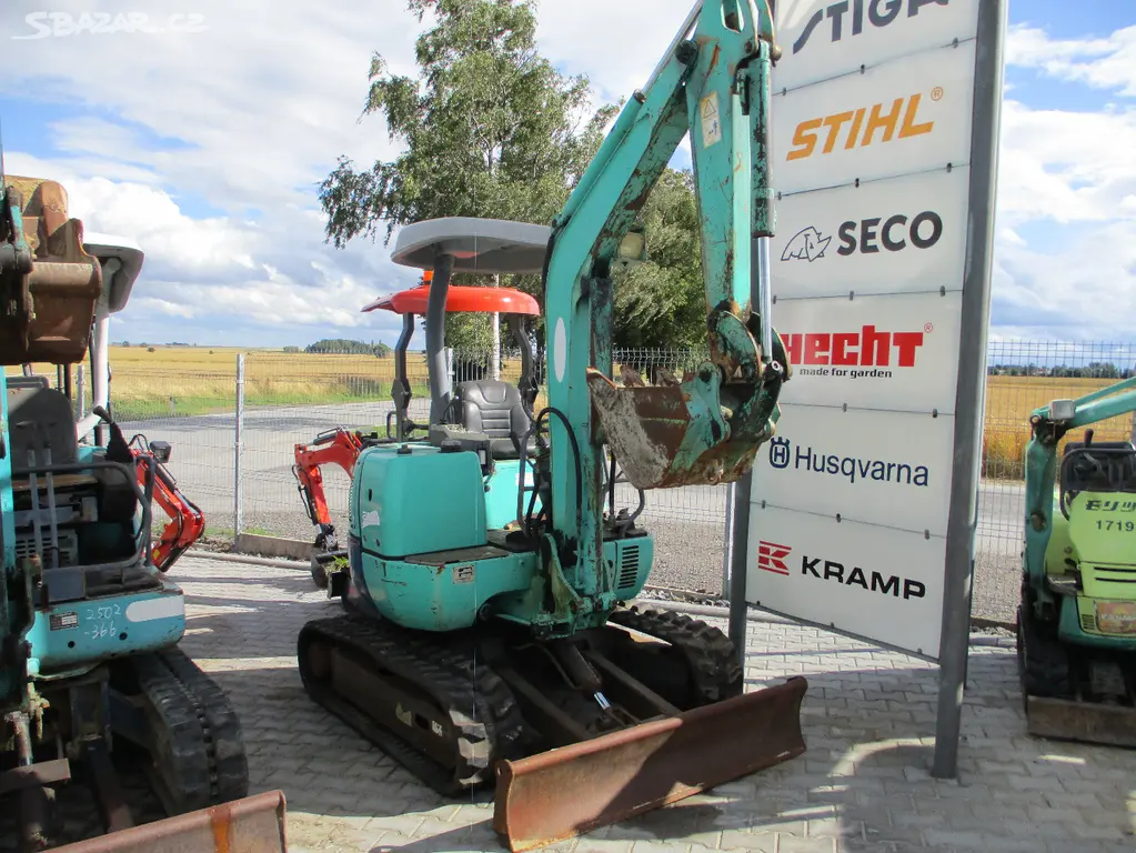 Minibagr IHI 25 JX 2500kg plně funkční - Sebranice - Bazar - Sbazar.cz