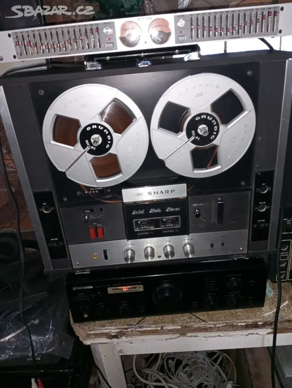 Kotoučovy magnetofon Sharp - Palkovice, Myslík - Bazar - Sbazar.cz