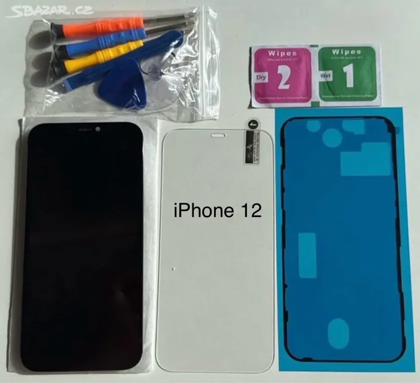 Nový displej pro iPhone 12 OLED. - Plzeň - Bazar - Sbazar.cz