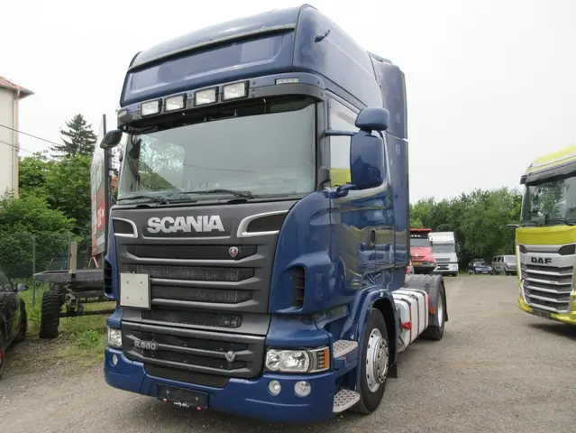 Scania R 560 V8, standard, manuál, retardér - Nehvizdy, Nehvízdky ...
