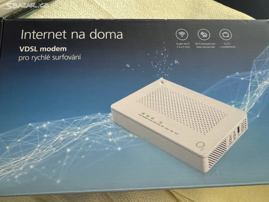 Modem O2 VDSL - Ohrobec - Bazar - Sbazar.cz