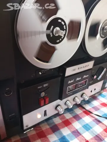 Kotoučovy magnetofon Sharp - Palkovice, Myslík - Bazar - Sbazar.cz