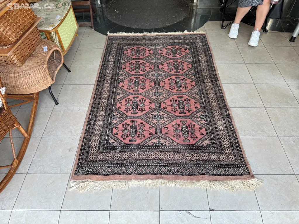 Koberec vlněný 120x185 cm - Praha, Libeň - Bazar - Sbazar.cz