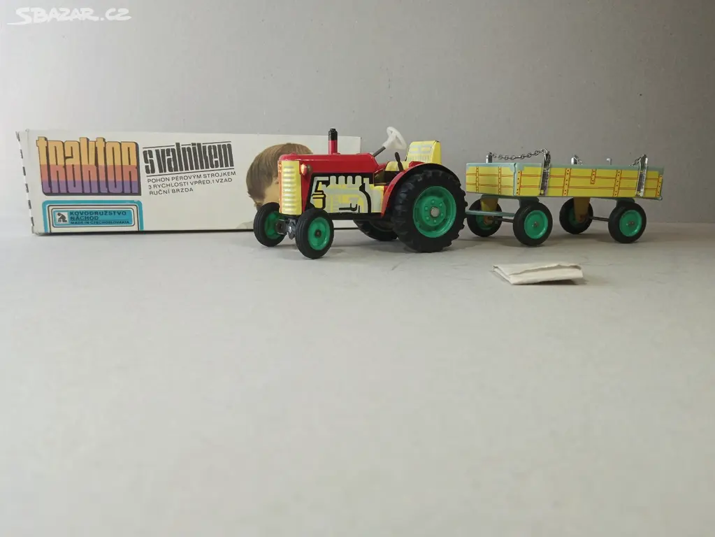 Kaden traktor s valníkem - Cvrčovice - Bazar - Sbazar.cz