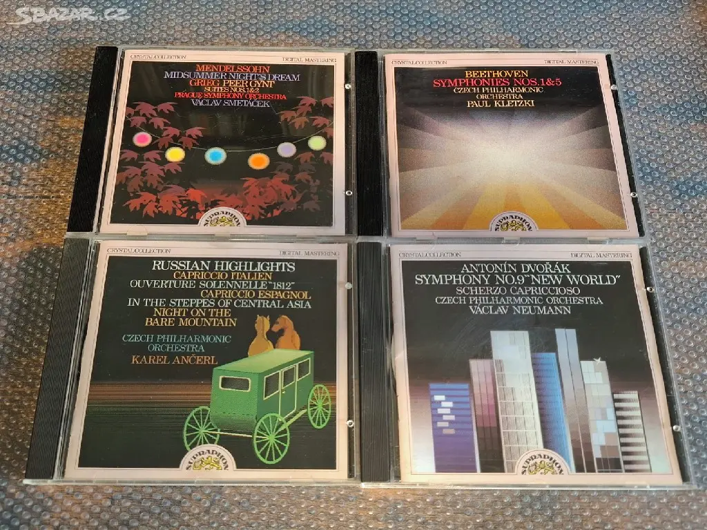 CD klasická hudba 1. Supraphon Crystal Collection - Paskov - Bazar ...
