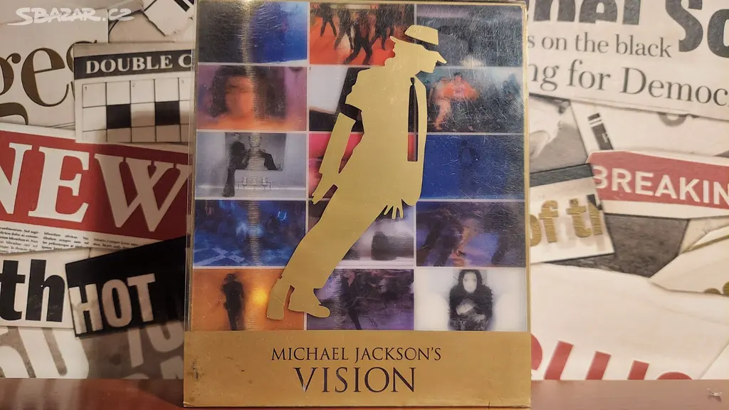 Michael Jackson - Michael Jackson's Vision 3 x DVD - Ostrava, Vítkovice ...