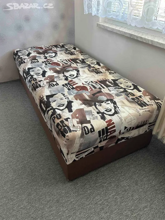 Valenda 90 x 200 cm s úložným prostorem - Frýdek-Místek - Bazar - Sbazar.cz