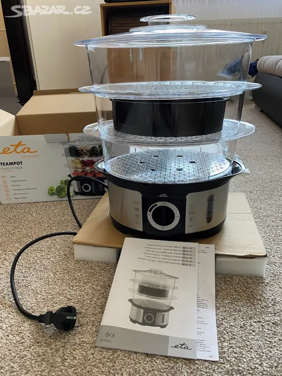 Nový parní hrnec Eta Steampot 0134 90000 - Břidličná - Bazar - Sbazar.cz