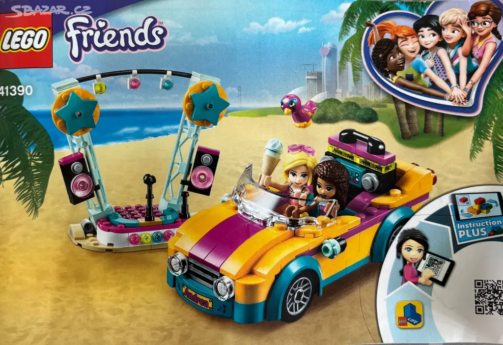 LEGO Friends 41390 Andreino fáro a pódium - Praha, Stodůlky - Bazar ...