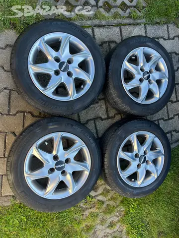 4x alu disky Ronal 4x100 R15, letní pneu 70% - Liberec, Liberec XXX ...