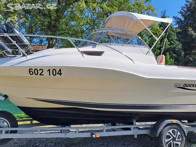 Kajutová loď Quicksilver 620 + Mercury 115hp - Strážnice - Bazar ...