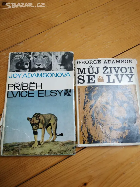 Lvice Elza a život mezi lvy. Adamson - Tábor - Bazar - Sbazar.cz