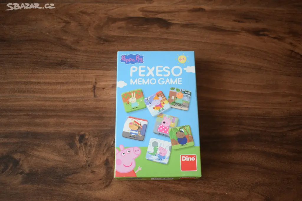 Pexeso (memo game) Prasátko Peppa (Dino). - Praha 13 - Bazar - Sbazar.cz