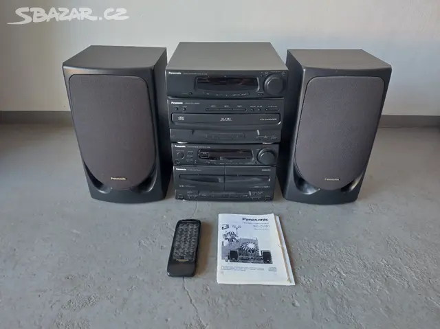 Mini HiFi věž Panasonic SU-CH80 s CD měničem - Chlumec nad Cidlinou, Chlumec nad Cidlinou IV ...