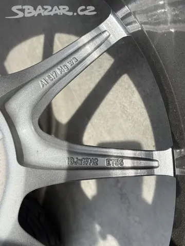 Mercedes E63 AMG R19 Alu 19 Disky 9,5J Et25 10J - Praha - Bazar - Sbazar.cz