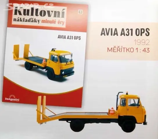 Avia A31 OPS - odtahovka - model 1:43 - Plzeň - Bazar - Sbazar.cz