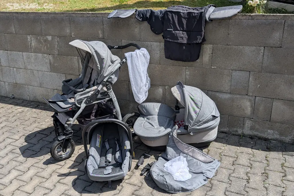 Trojkombinace kočárek Jedo Fyn Alu Line - Blansko - Bazar - Sbazar.cz