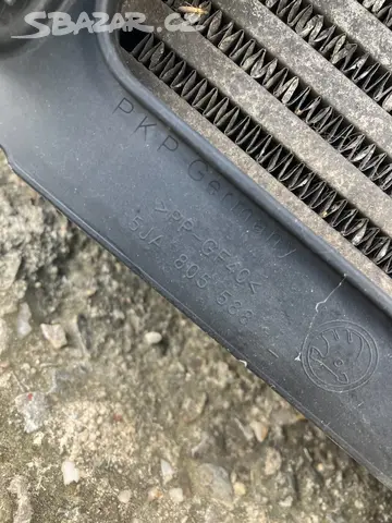 chladicova stena skoda rapid vyztuha predni celo - Beroun - Bazar ...