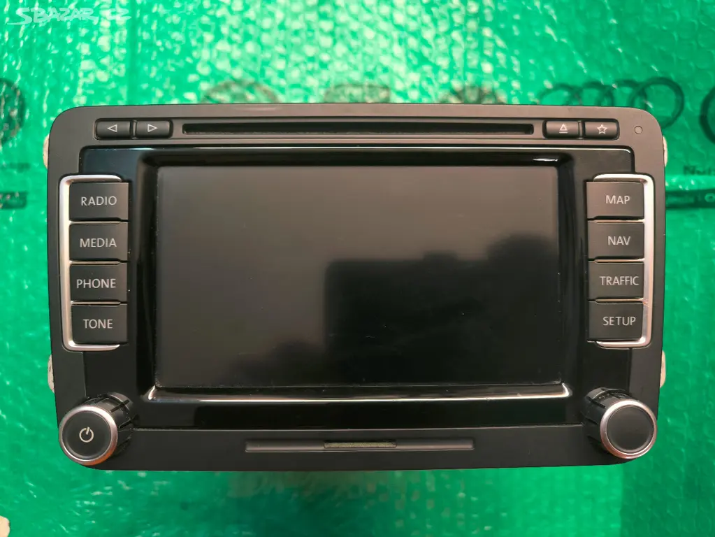 VW Originál RNS 510 led,SD,DVD,Navi,Rádio,Telefon - Praha, Chodov ...