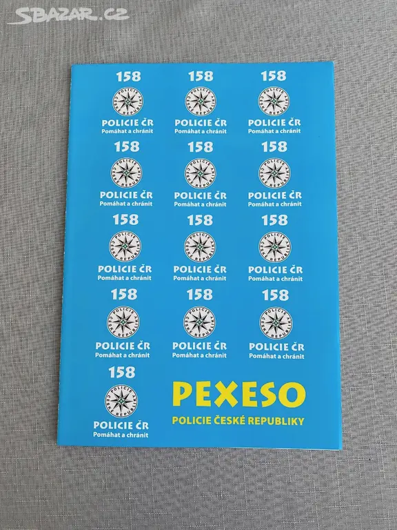 PEXESO - ČESKÉ POLICIE - Praha-západ - Bazar - Sbazar.cz