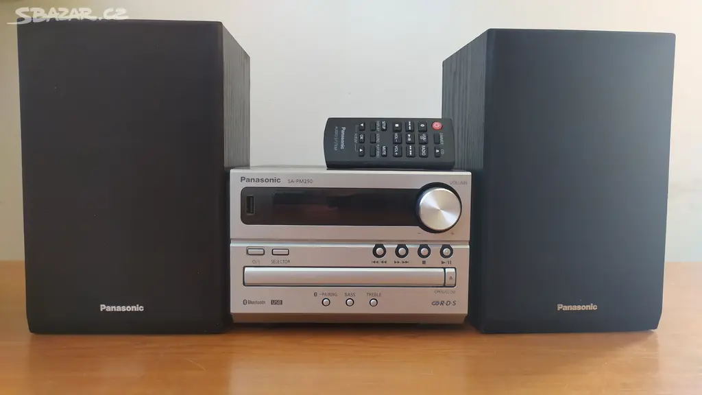 Mikrosystém Panasonic SC-PM250 - Praha, Michle - Bazar - Sbazar.cz