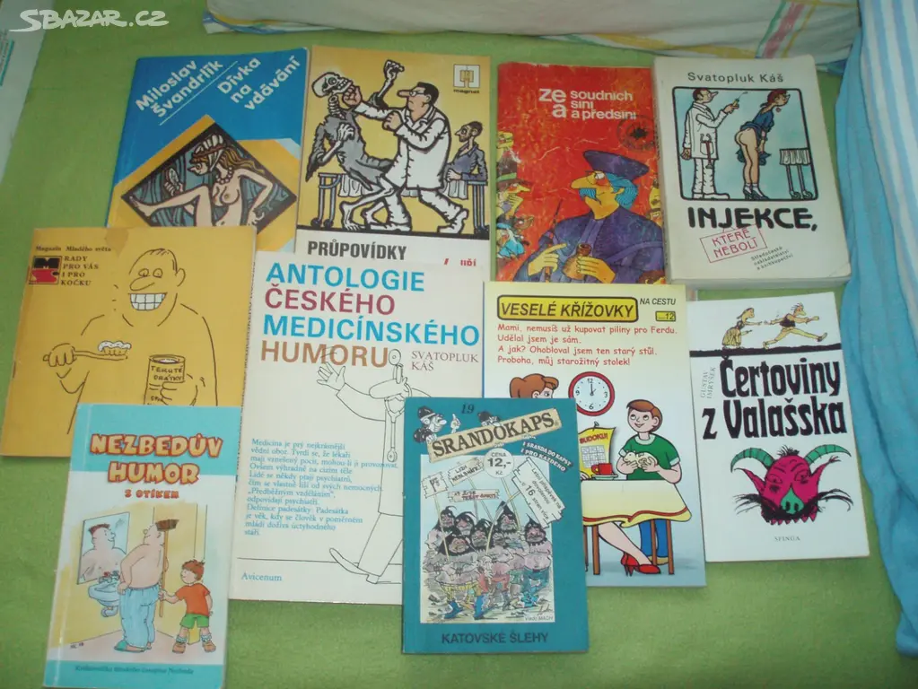 humorné knihy - Uherský Brod - Bazar - Sbazar.cz