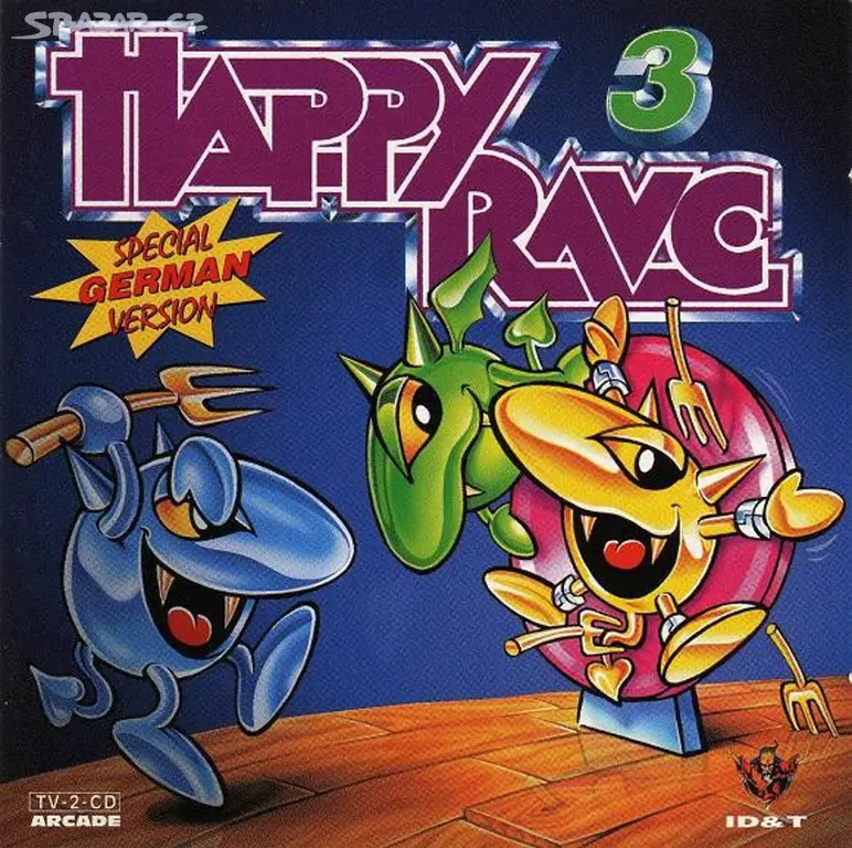 Various - Happy Rave 3 (2CD) - České Budějovice - Bazar - Sbazar.cz