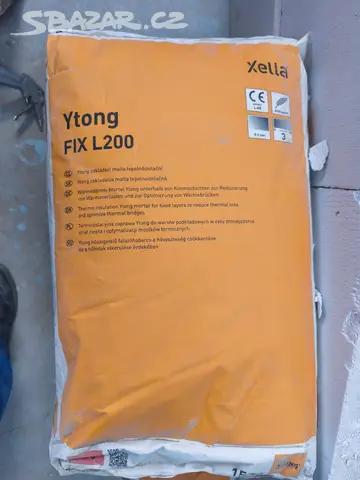 Zakládací malta Ytong Fix L200 - Brušperk - Bazar - Sbazar.cz