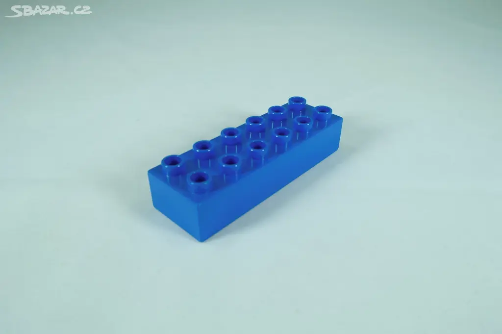 LEGO DUPLO kostka/cihla 2x6 - modrá - Kolín - Bazar - Sbazar.cz