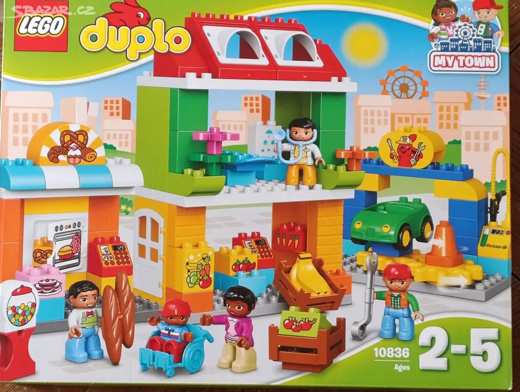 Lego duplo 10836 náměstí - Ostrava, Mariánské Hory - Bazar - Sbazar.cz
