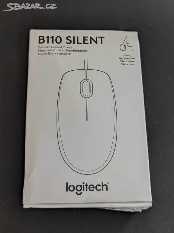 Optická myš Logitech B110S, černá, USB - Liberec - Bazar - Sbazar.cz